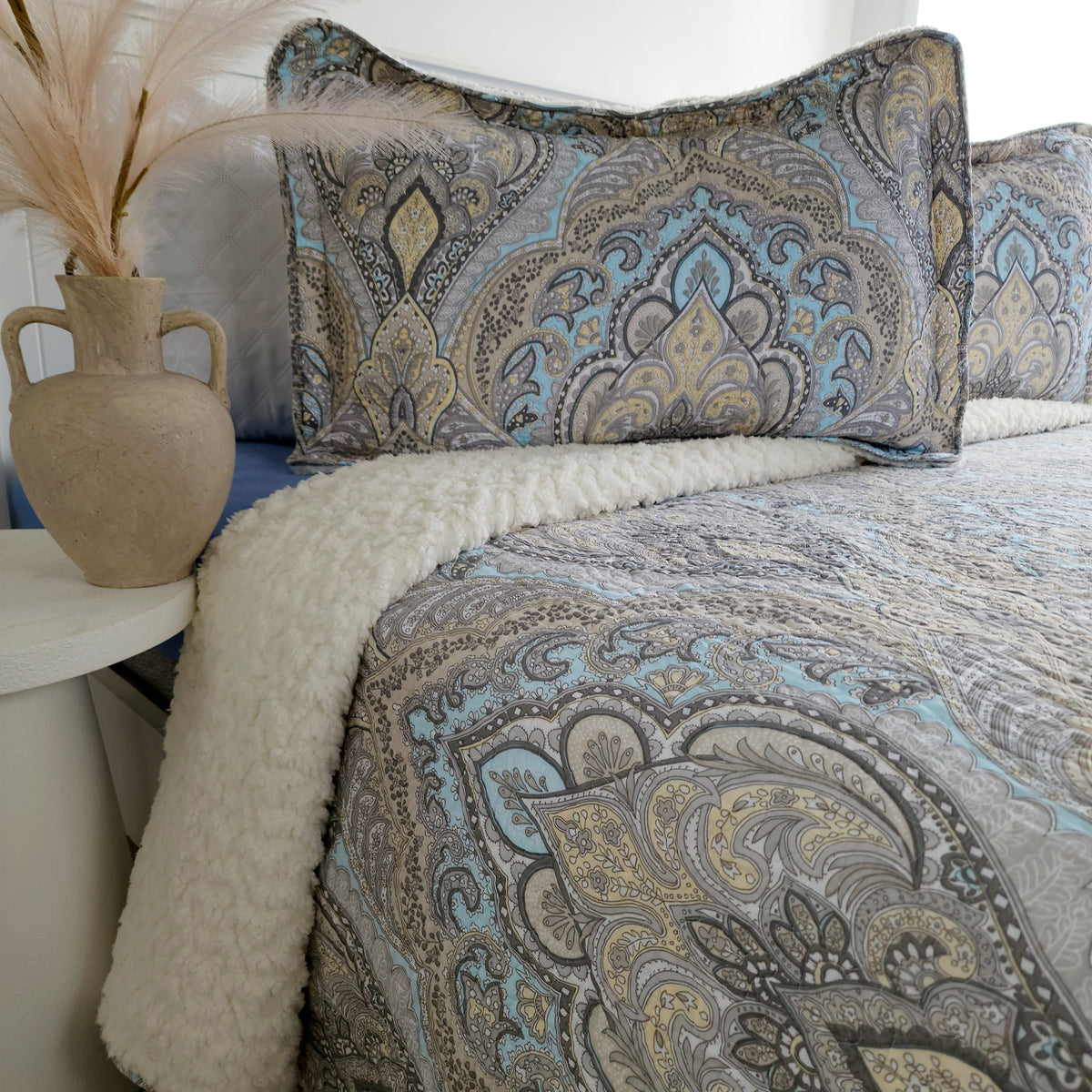 Cotton Coverlet – Lightweight, in Queen, King & Super King Sizes ...