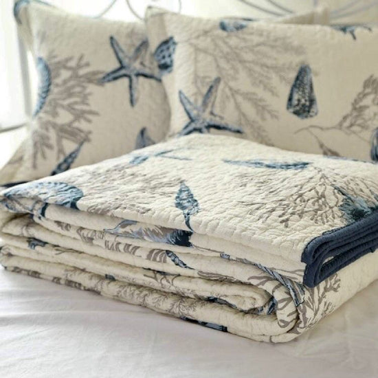 Cotton Coverlet – Lightweight, in Queen, King & Super King Sizes ...